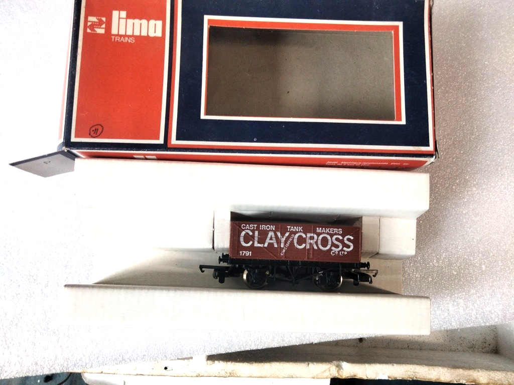 model trains HOLima Italy Wagon “clay cross” Cast Iron Tank Makers ...