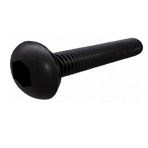 M3 x 10 Button Head Socket Screw Plain - Box of 100 | eBay