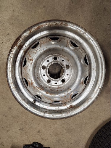 Mopar Rallye Wheel 14x6 Large 4.5" Bolt Pattern 3580068 Dodge Rally ...