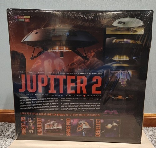 MOEBIUS MODELS LOST IN SPACE JUPITER 2 MODEL KIT CASE FRESH ...