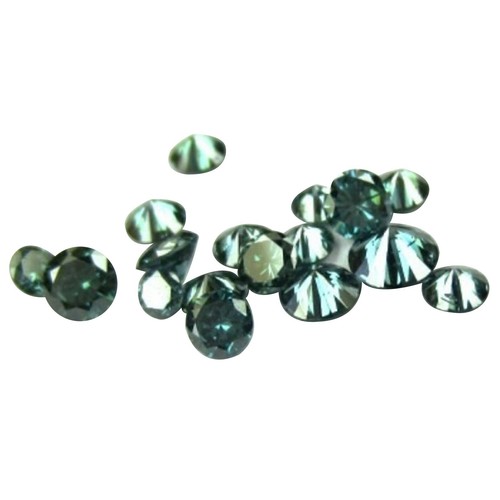 0.28Ct Brilliant Round Shape 100% Certified Natural Green Loose Diamond ...