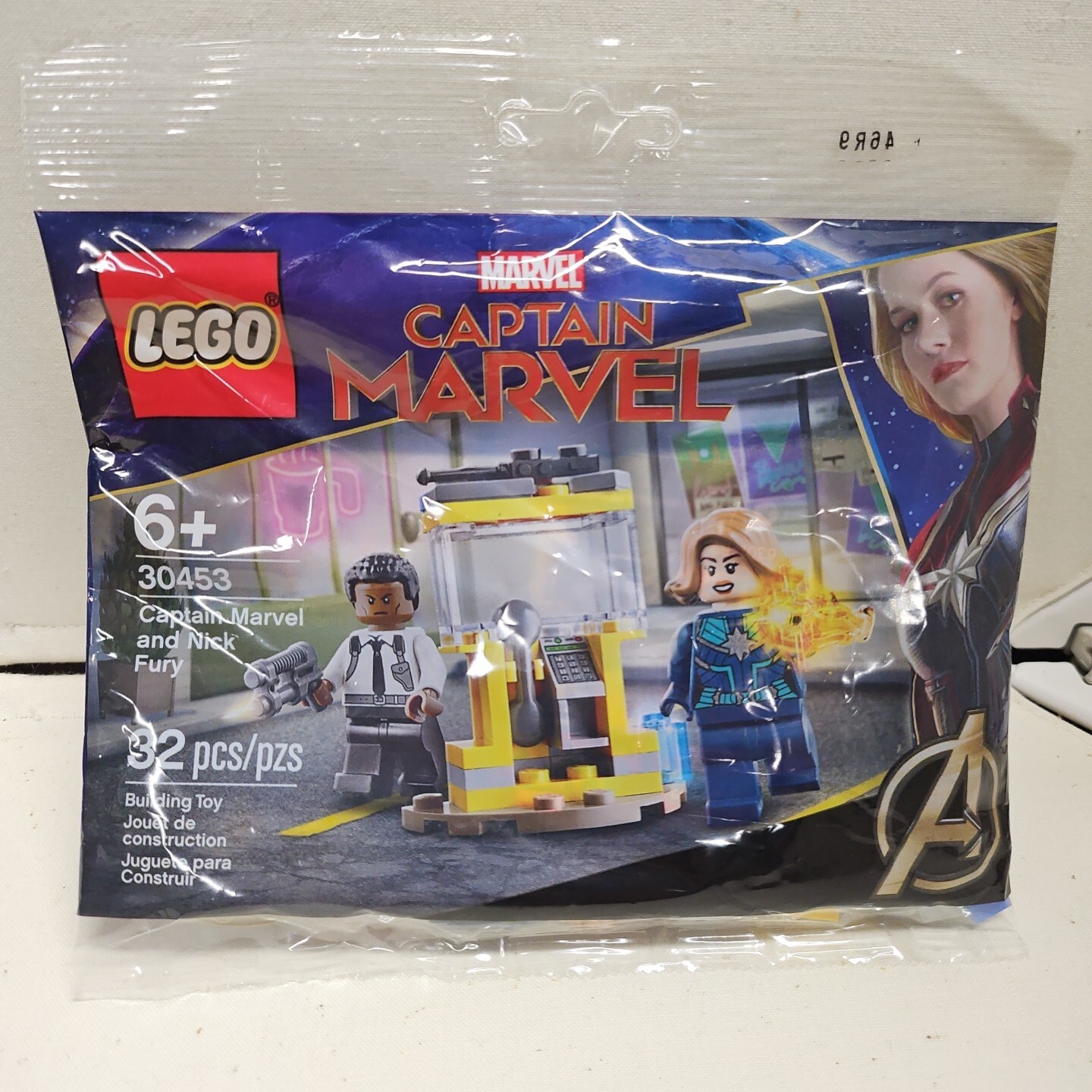 LEGO (30453) MARVEL Captain Marvel and Nick Fury Polybag - New & Sealed ...