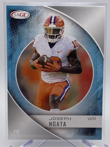 2023 Sage Football Silver Parallel Joseph Ngata #59 RC Clemson | eBay
