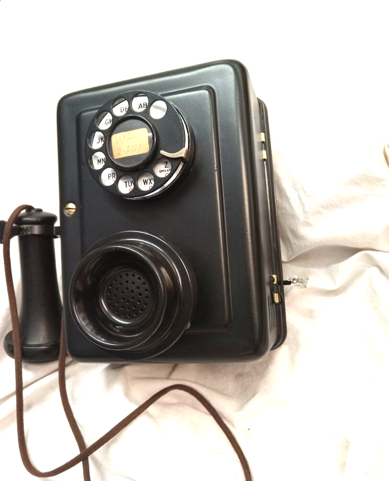 Western Electric Model 653 Wall Telephone With Directory | eBay