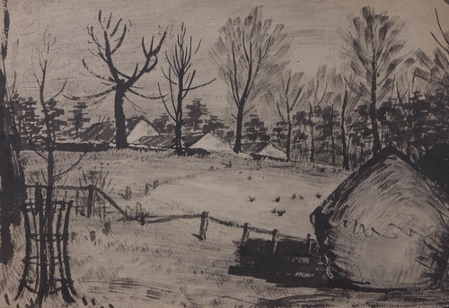 Alfred Henry Robinson Thornton NEAC (1863-1939) - Pen and Ink Drawing ...