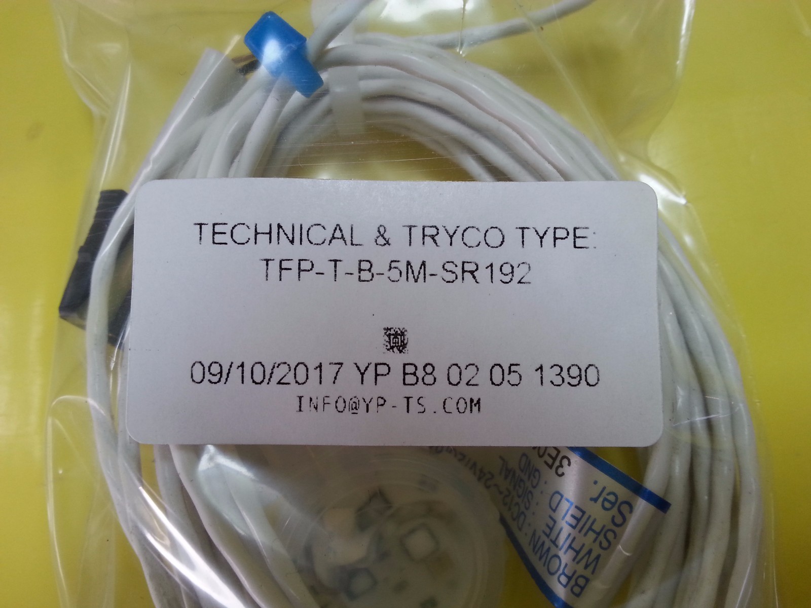 TECHNICAL & TRY LEAK SENSOR TFP-T-B-5M-SR192 | eBay