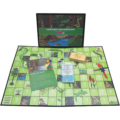 Oaka Books Predators & Producers KS2 Board Game Living Things Biology ...