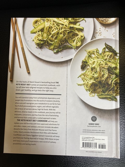 The Keto Reset Diet Cookbook : 150 Low-Carb, High-Fat Ketogenic Recipes ...