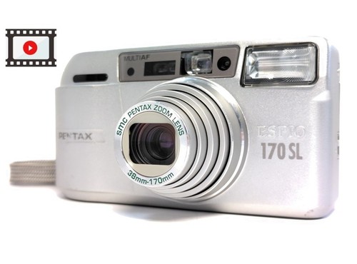 [Lens MINT w/Strap] PENTAX ESPIO 170SL 35mm Point & Shoot Film Camera ...
