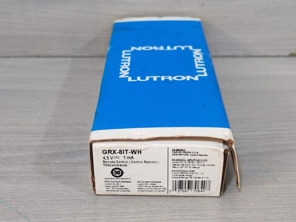 Lutron GRX-8IT-WH 8-Scene Wireless Remote Control | eBay