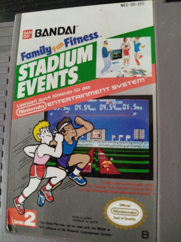 Family Fun Fitness: Stadium Events Nintendo NES EEC | eBay.de