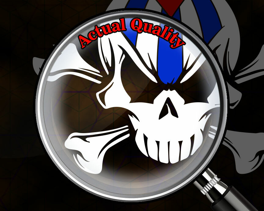 Cuba Skull Vinyl Die Cut Car Decal Sticker 5.75"(w) Cuba Flag #4 | eBay