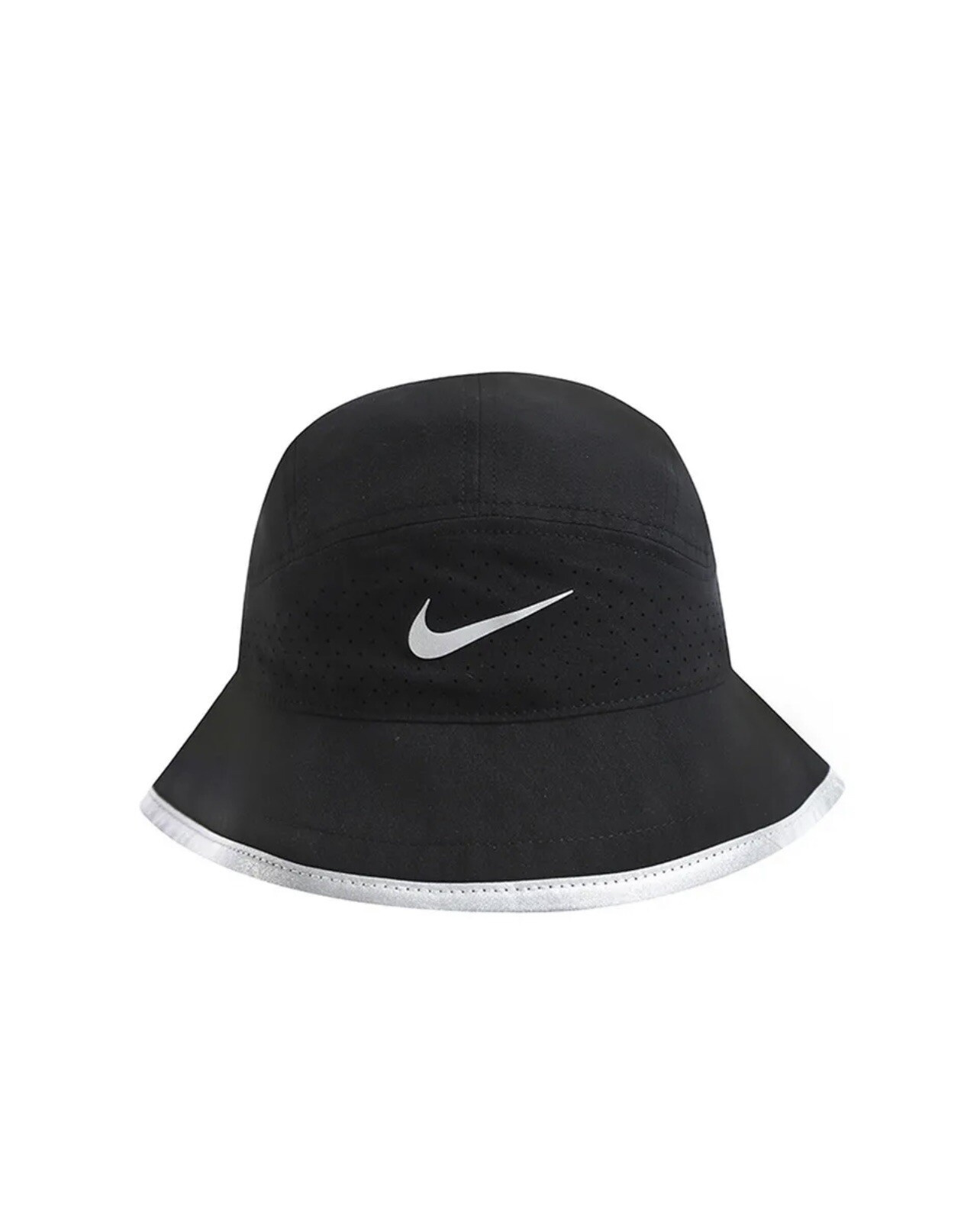 Nike DH2426-010 Dri-FIT L/XL Reflective Perforated Running Bucket Hat ...