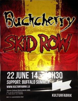 Buckcherry / Skid Row - - 60x80cm - Poster | eBay