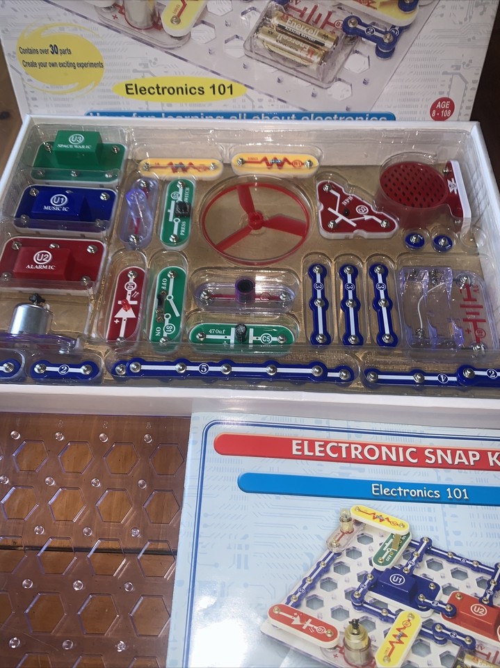 Snap Kits Electronic Snap Kits Electronics 101 Building Kit Mid 2 ...