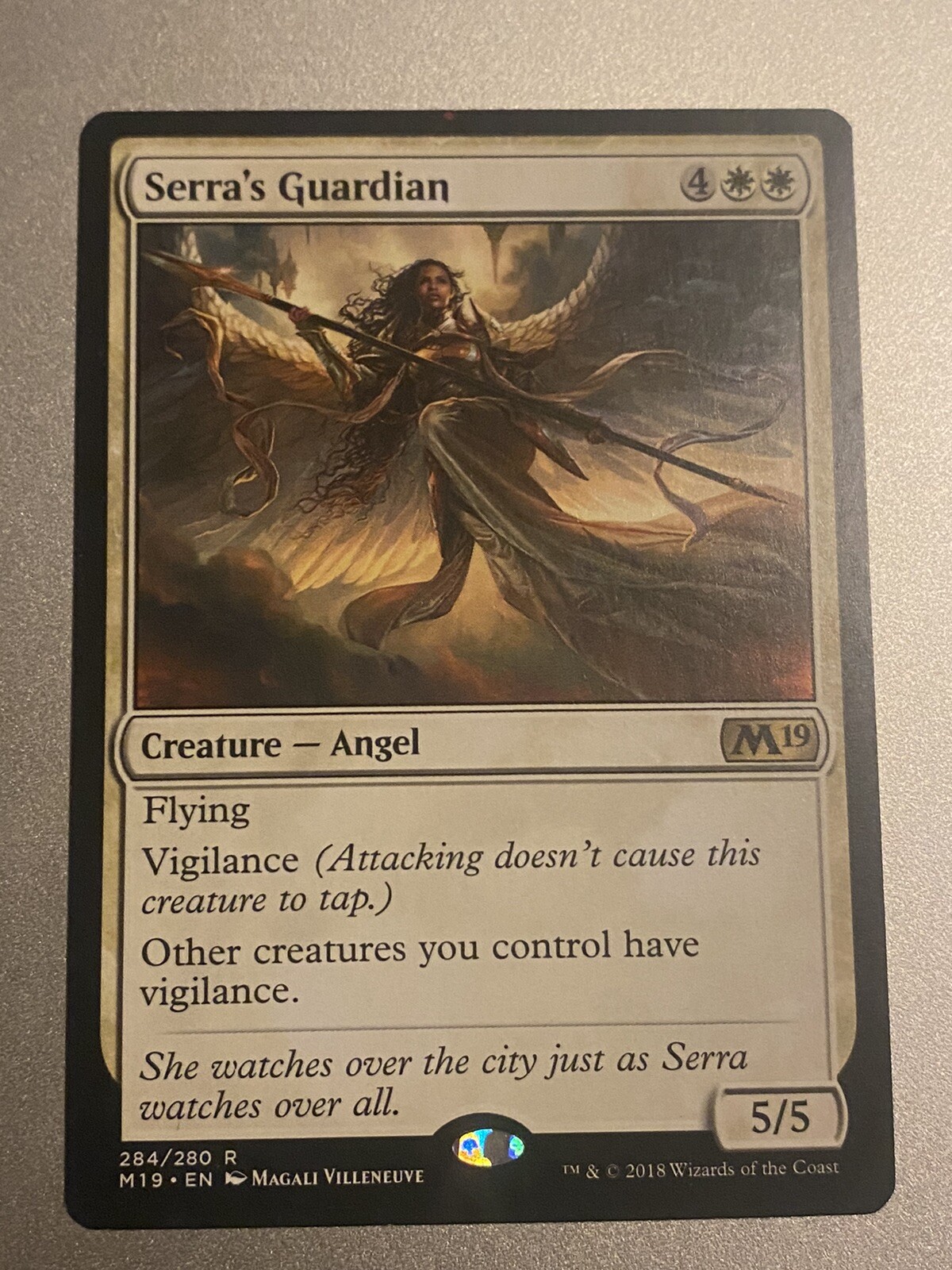 MTG Serra's Guardian Core Set 2019 284/280 Regular Rare | eBay
