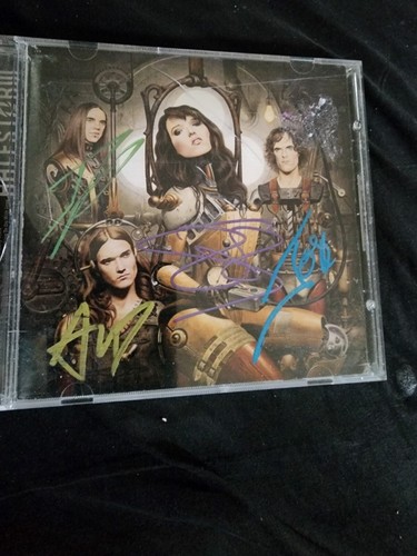 Halestorm Double Autographed Self Titled Cd | eBay
