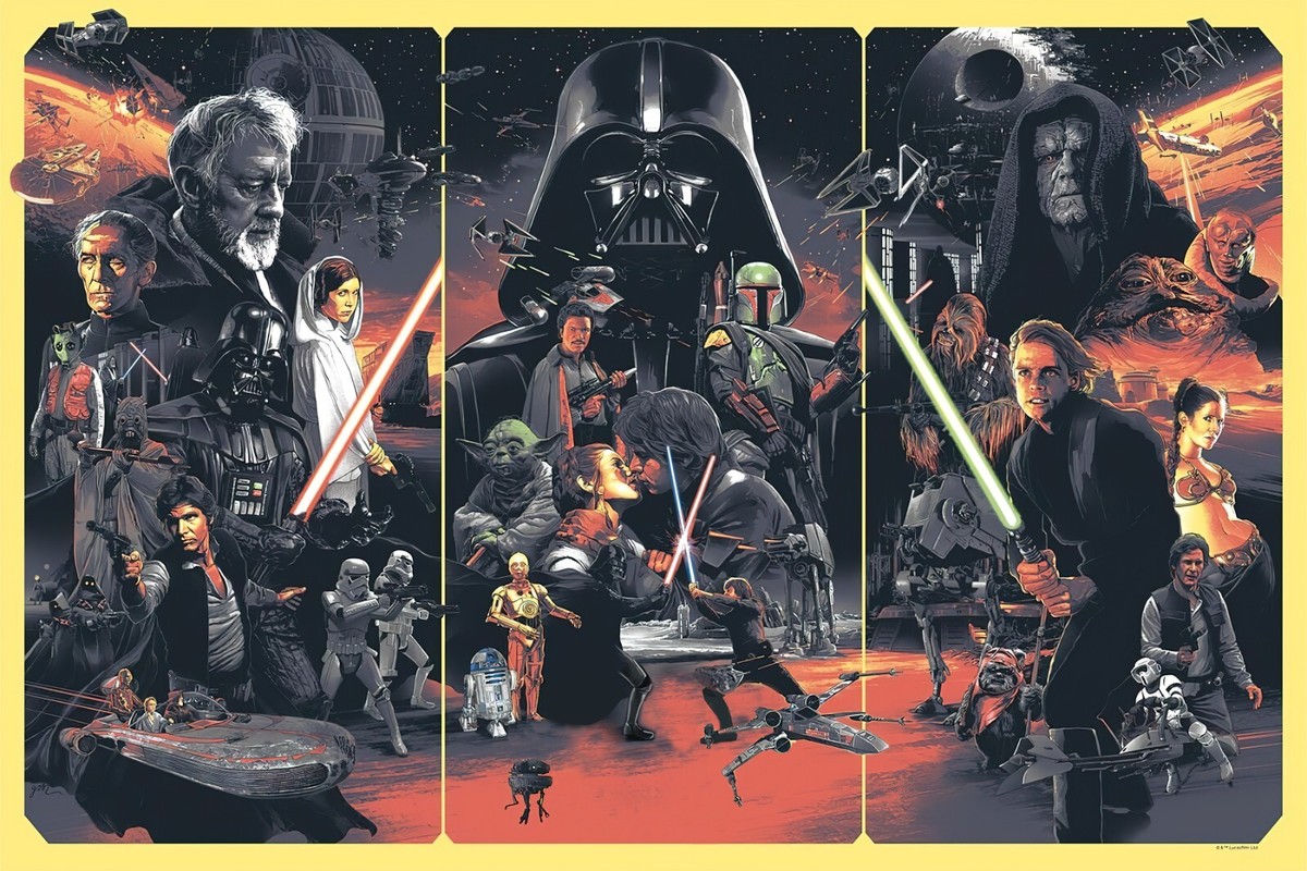 Vintage Star Wars Art