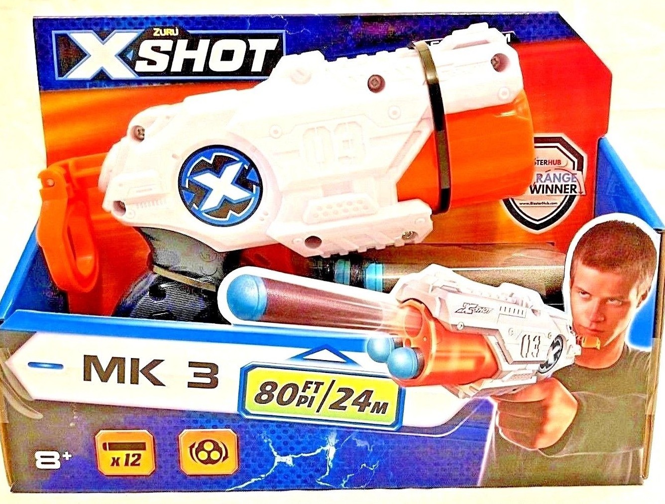 Zuru X Shot MK3 Includes 12 Foam Darts XShot Toy Gun Ages 8+ New | eBay