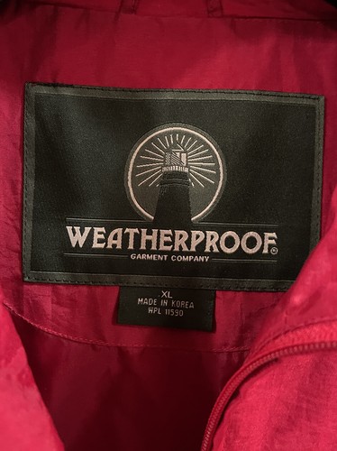 Red MAKERS MARK Bourbon Whisky Weatherproof Jacket Mens XL | eBay
