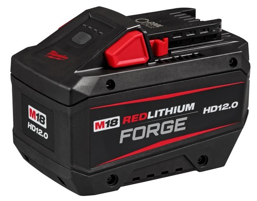 GENUINE MILWAUKEE M18 18V RED LITHIUM FORGE HD 12.0Ah BATTERY (48-11 ...