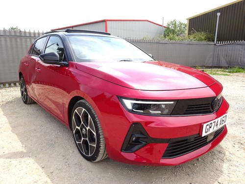 2025 74 REG VAUXHALL ASTRA ULTIMATE TURBO AUTO DAMAGED REPAIRABLE ...