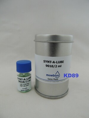 Synthetic Oil lubricants Moebius 9010 2ml for watchmakers SWISS MADE 05 ...