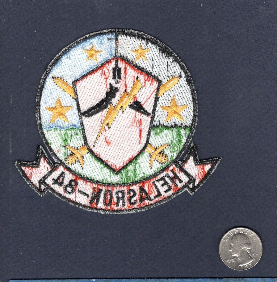 Original 1970's HS-84 THUNDERBOLTS Navy HSL-84 Legacy Helicopter ...