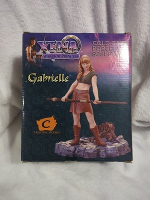 Xena Warrior Princess Gabrielle Cold Cast Porcelain Sculpture 467/3000 ...