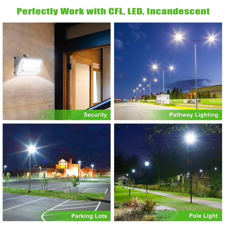 2-Pack, Dusk to Dawn/Day Night Sensor, Photoelectric Switch, Photo Cell ...