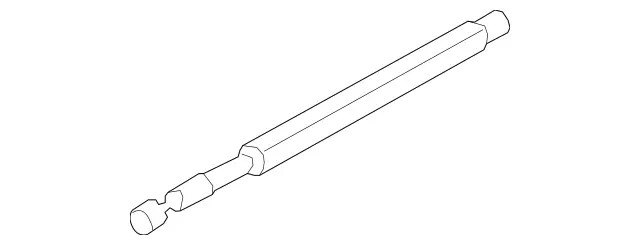 Genuine Mercedes-Benz Gas-Operated Spring 204-980-10-64 | eBay