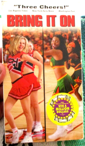 Bring It On~ Kirsten Dunst! Comedy! Smart & Sassy! Video VHS Tape PG-13 ...