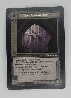 MIDDLE-EARTH CCG MECCG THE UNDER-COURTS AGAINST THE SHADOW ATS UNCOMMON ...
