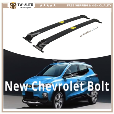 2Pcs Fits for 2021 2022 Chevrolet Bolt EUV Roof Rail Rack Cross Bar ...