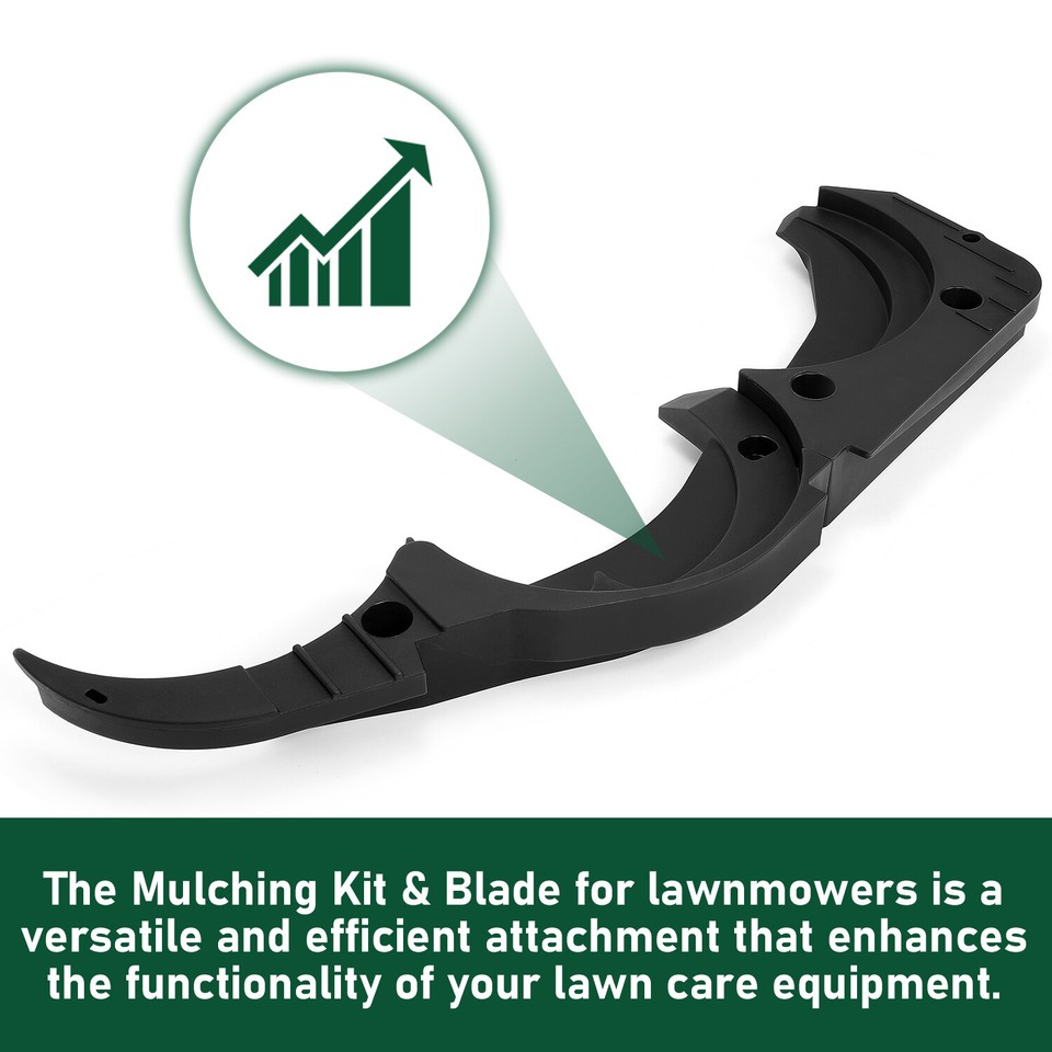 54" Lawn Mower Grass Mulching Kit Attachment w/Blades #BM20827 For John ...