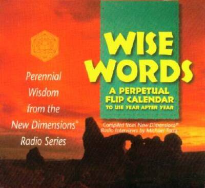 Wise Words: Perennial Wisdom - Calendar By Hay House - GOOD | eBay