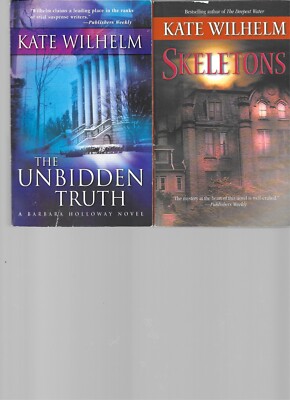 KATE WILHELM 9 Pbcks Skeletons, Cold Case, The Unbidden Truth, Sleight ...