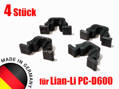 4x Halteclip Clip Seitenblende Halterung Buchsen für Lian-Li LianLi PC ...
