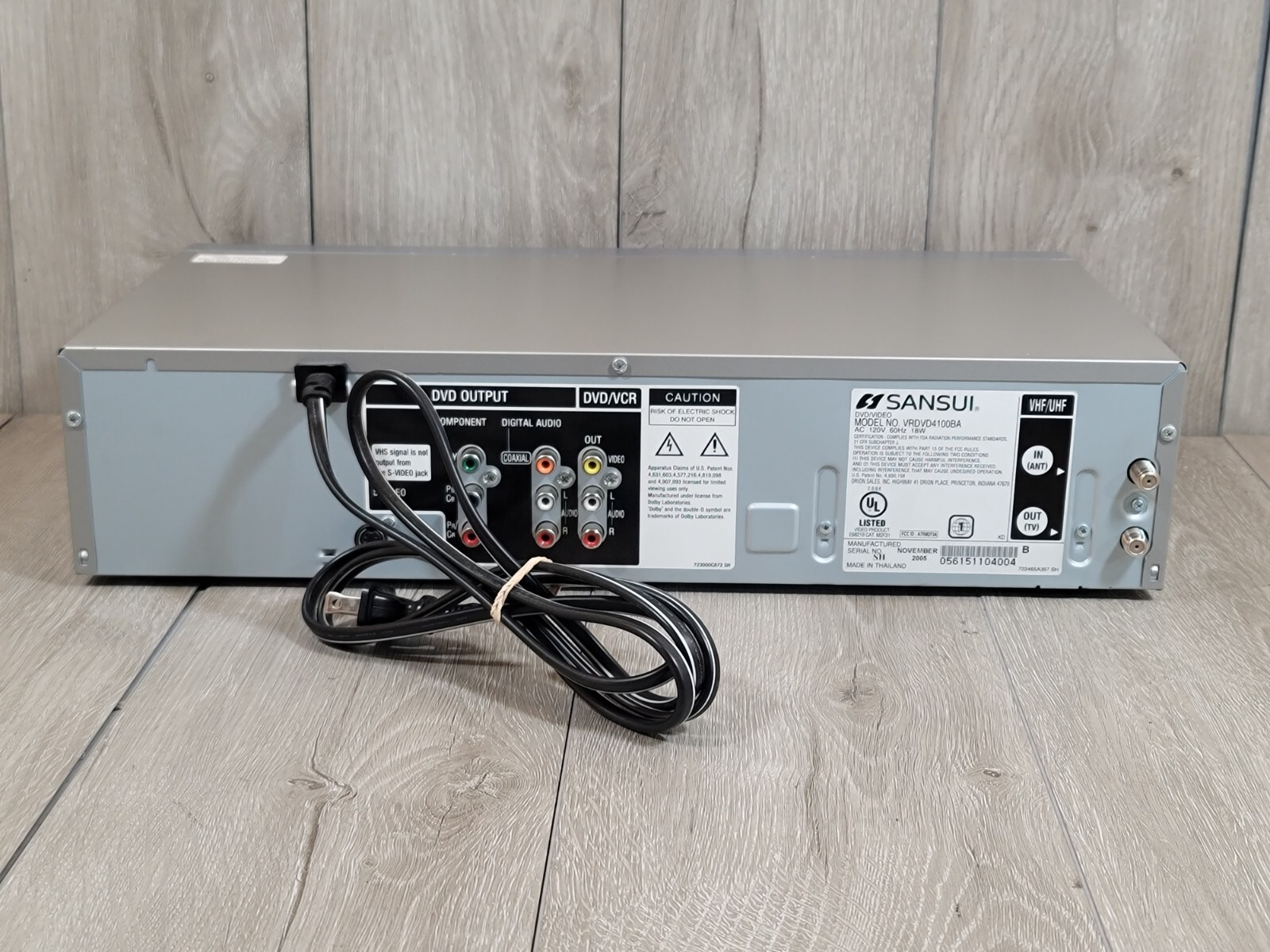 Sansui+VRDVD4100+DVD+Player for sale online | eBay