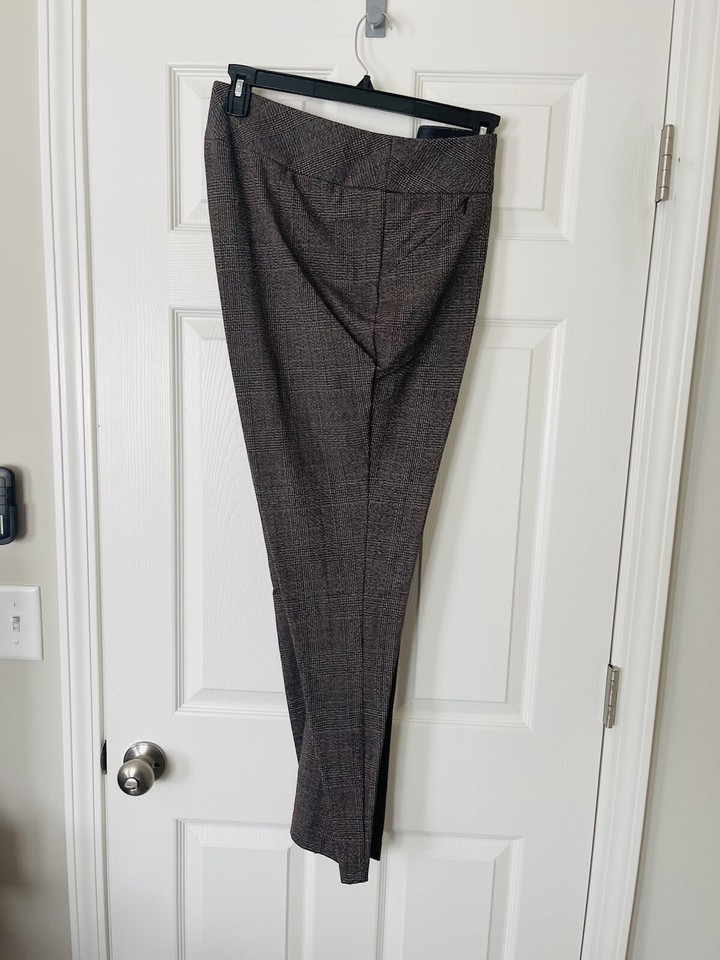 NWT Investments Plus PARK AVE fit Pull-On Straight Leg 2 Way Stretch ...