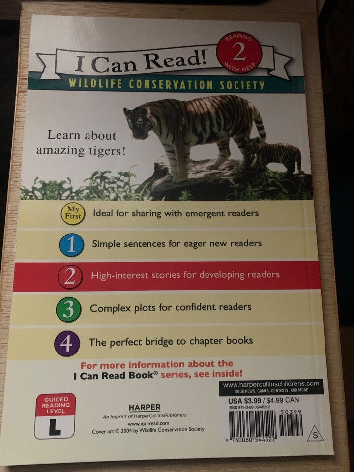 Amazing Tigers! (I Can Read Level 2) - Paperback By Thomson, Sarah L ...