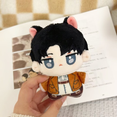 Attack on Titan Levi Ackerman Student Toy Original Plush Doll Cosplay ...