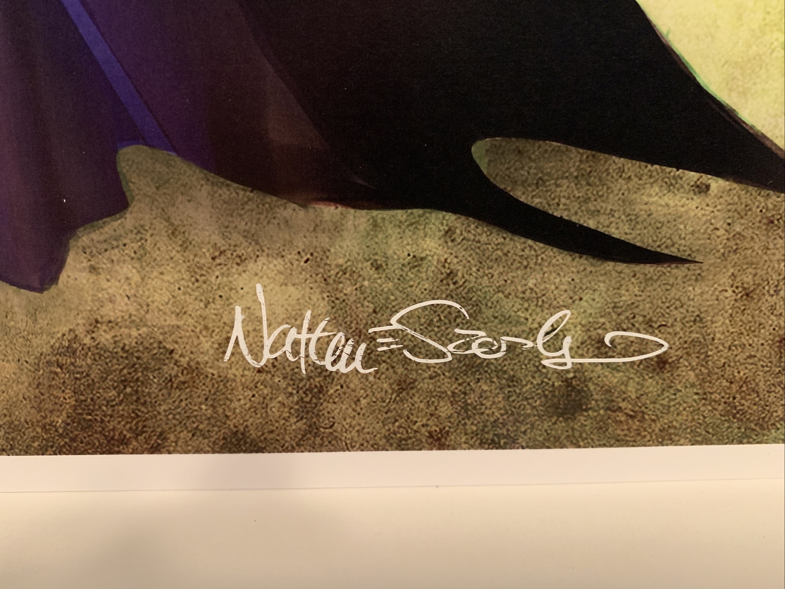 Nathan Szerdy SIGNED Maleficent Calendar Art Print Pin-Up Disney | eBay