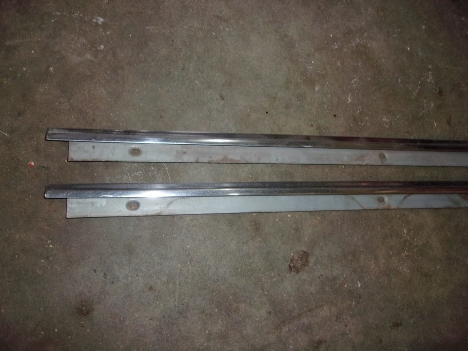 1966 67 chevelle GTO door panel upper trim moulding pair LH RH | eBay