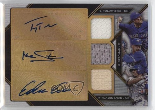 2016 Topps Triple Threads - Triple Threads Auto Relic Combos Troy ...