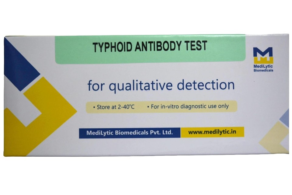 Typhoid Rapid Test (Pack Of 25 Cards) Antibody Test Kit | eBay