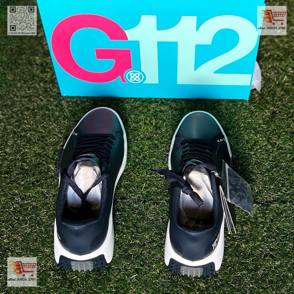 G/Fore Fore G4 G.112 Disruptor Golf Shoe Sneaker ⛳️ US 12 ⛳️ Navy Blue ...