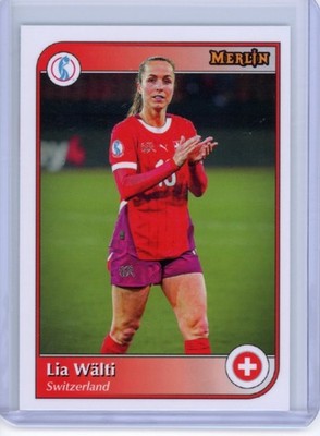 2025 TOPPS MERLIN EURO WOMENS SOCCER BASE LIA WALTI | eBay
