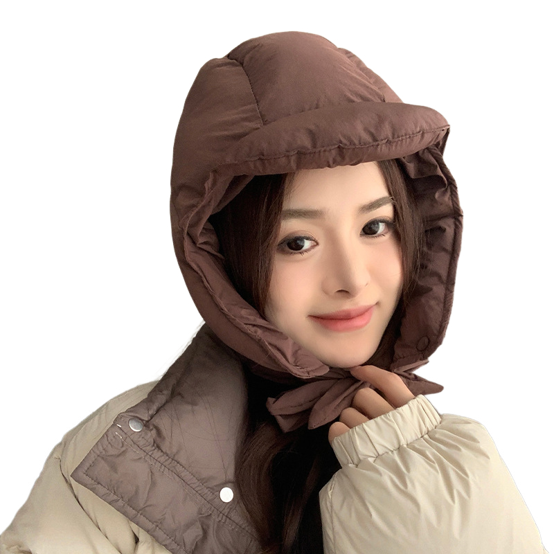 Women Winter Outdoor Cold Proof Hats Bonnet Thickened Warm Ear ...