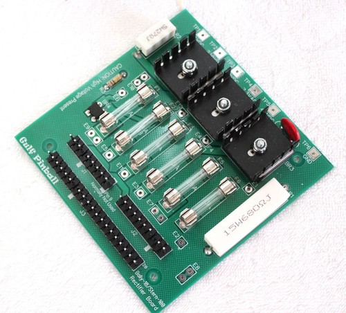 NEW -Rectifier Board for early Bally/Stern pinball games - Solder ...